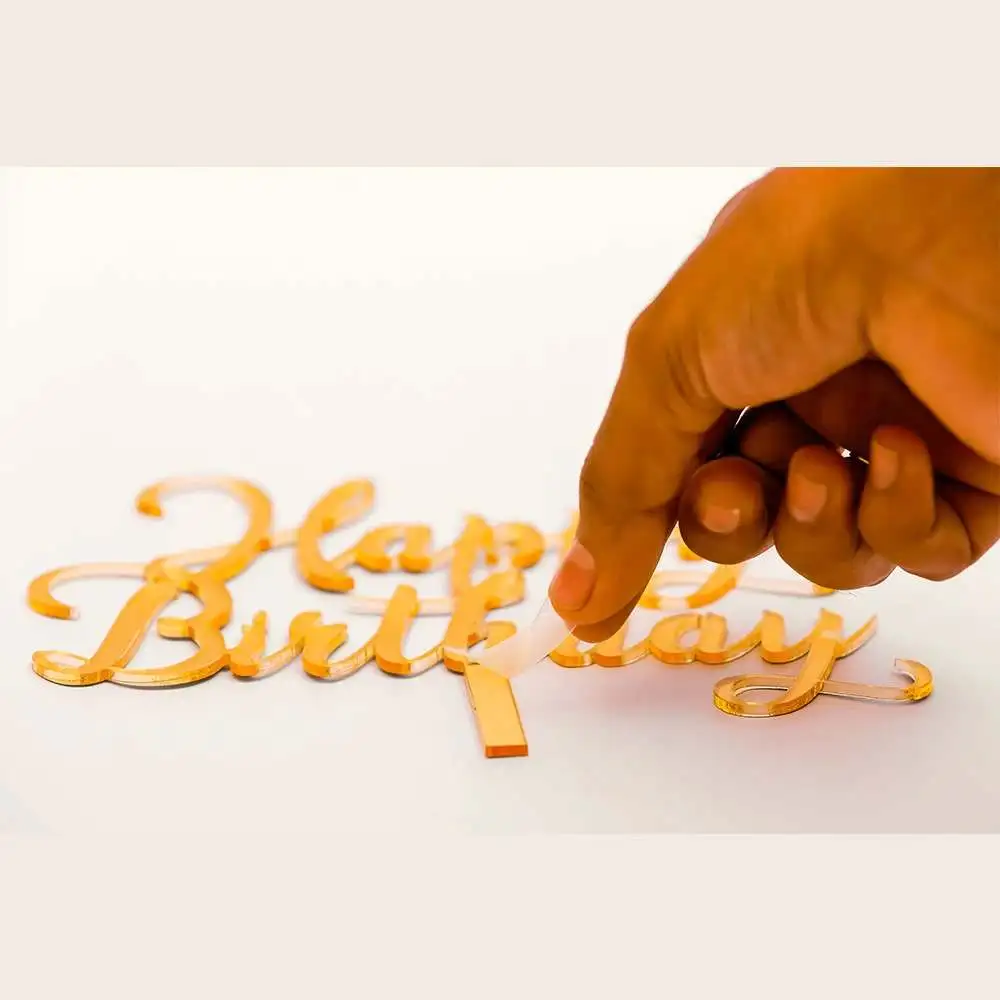 Best Happy Birthday Cake Topper-Gold, the perfect choice for happy ...